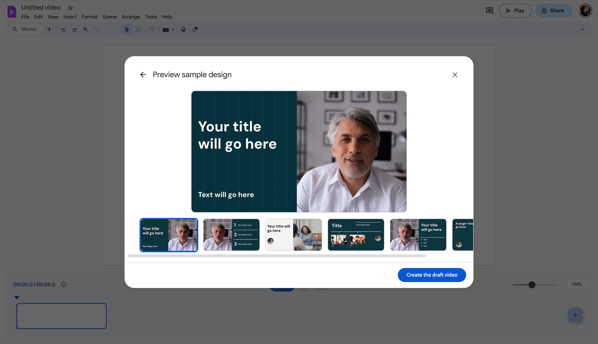 Google Vids is available to test in Workspace Labs