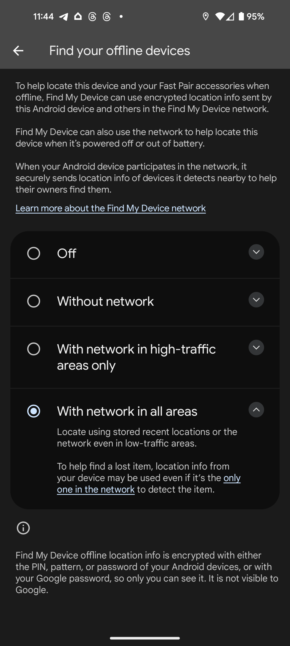 Google wants you to let Find My Device network work everywhere