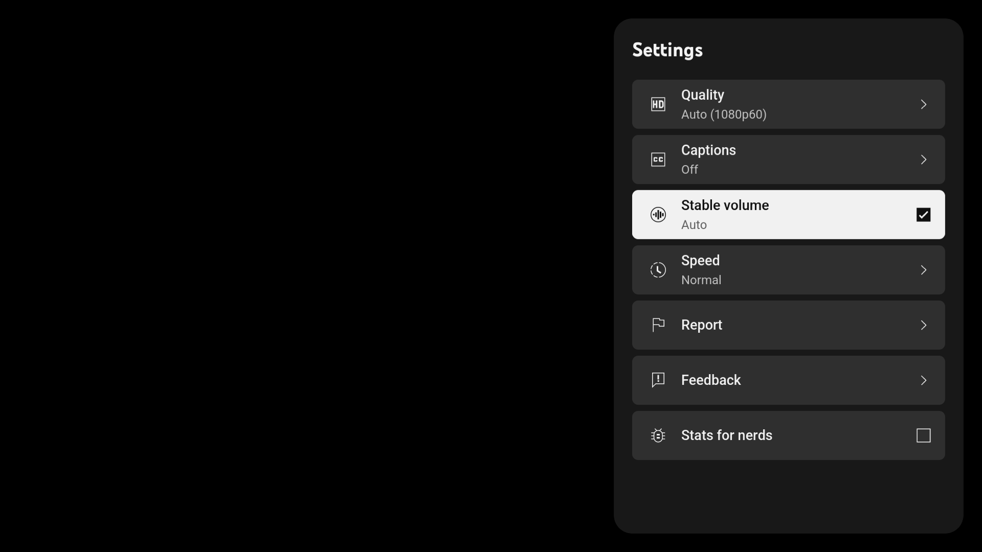 YouTube for Android TV now receiving 'stable volume' feature