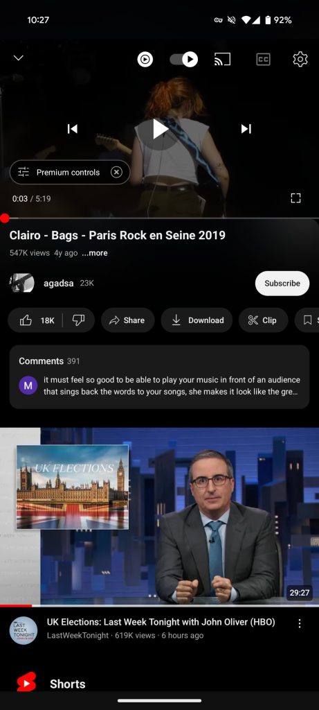 YouTube details progress on top Premium features requests
