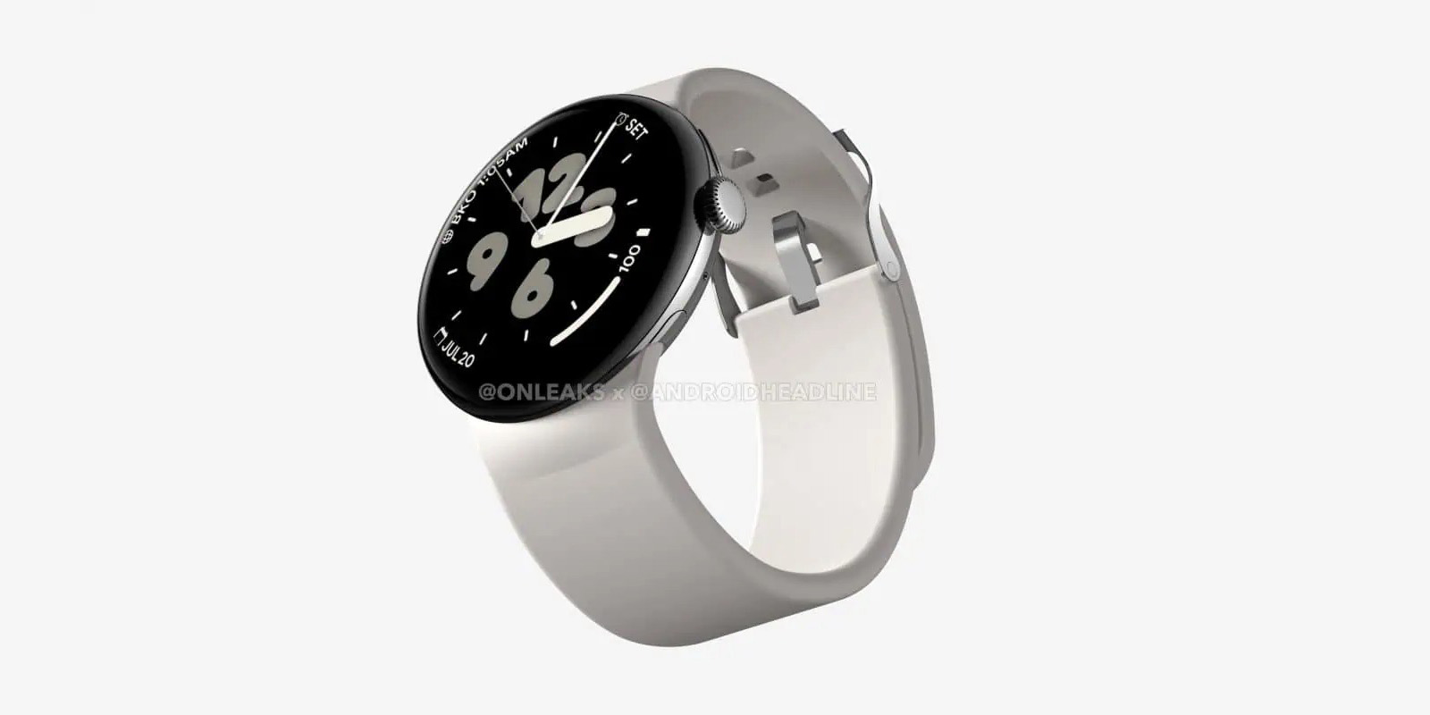 Pixel Watch 3 'XL' leaks in renders with larger size, more