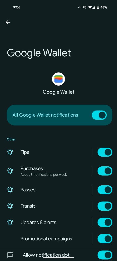 Direct Google Wallet app notifications rolling out [U]