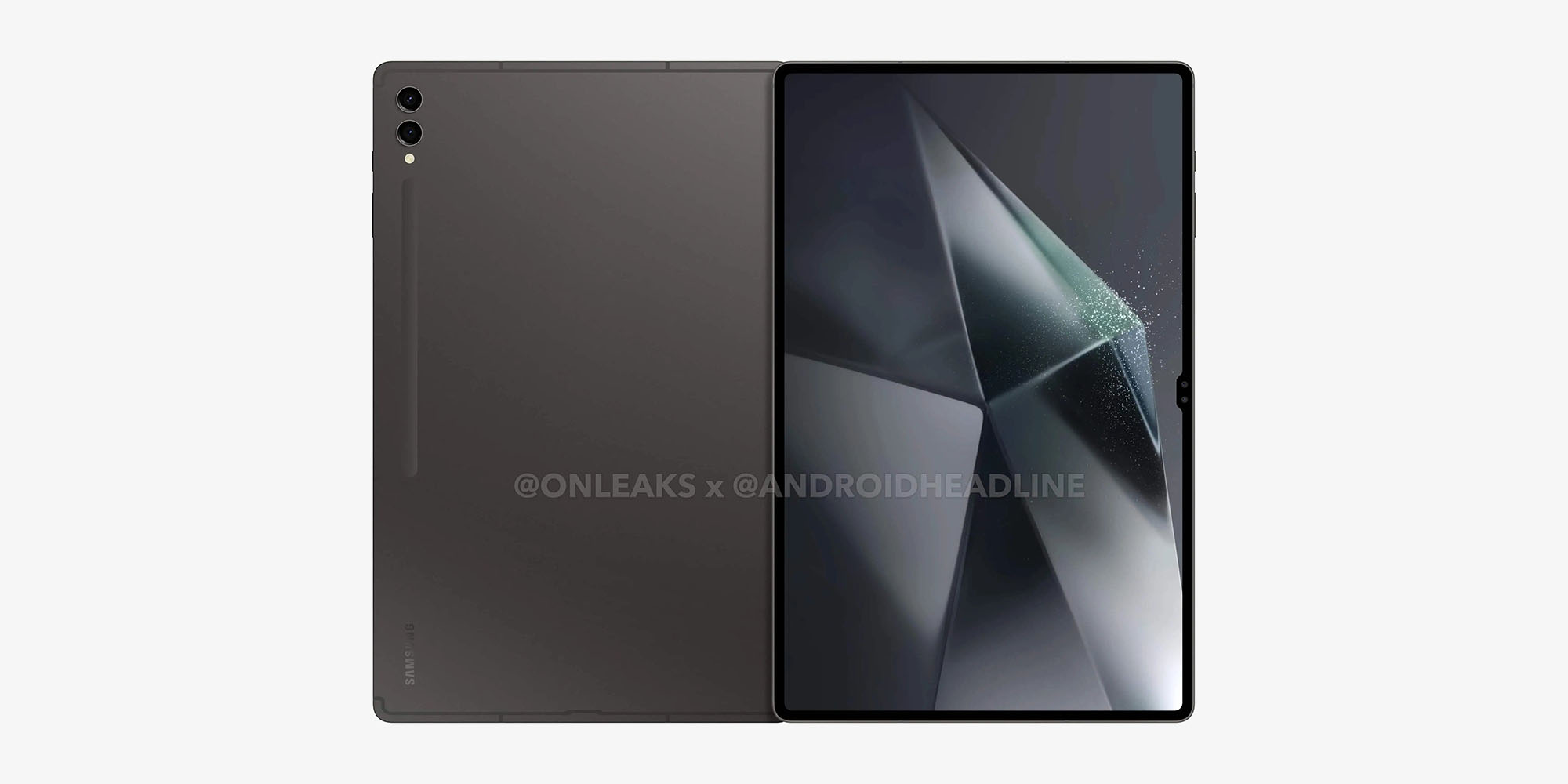 Galaxy Tab S10 Ultra leaks in renders [Gallery]