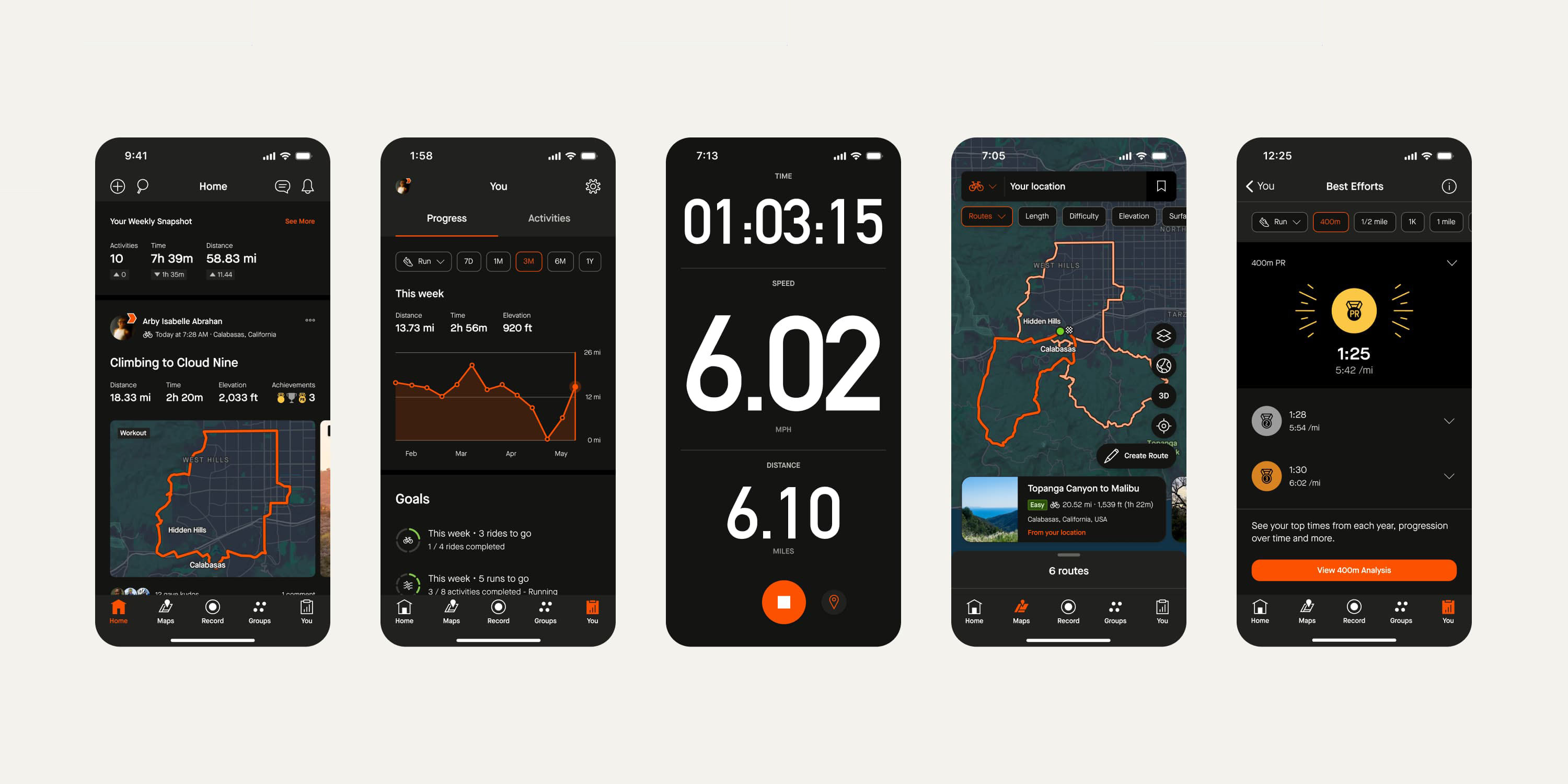 Strava is rolling out dark mode on Android and iOS starting today