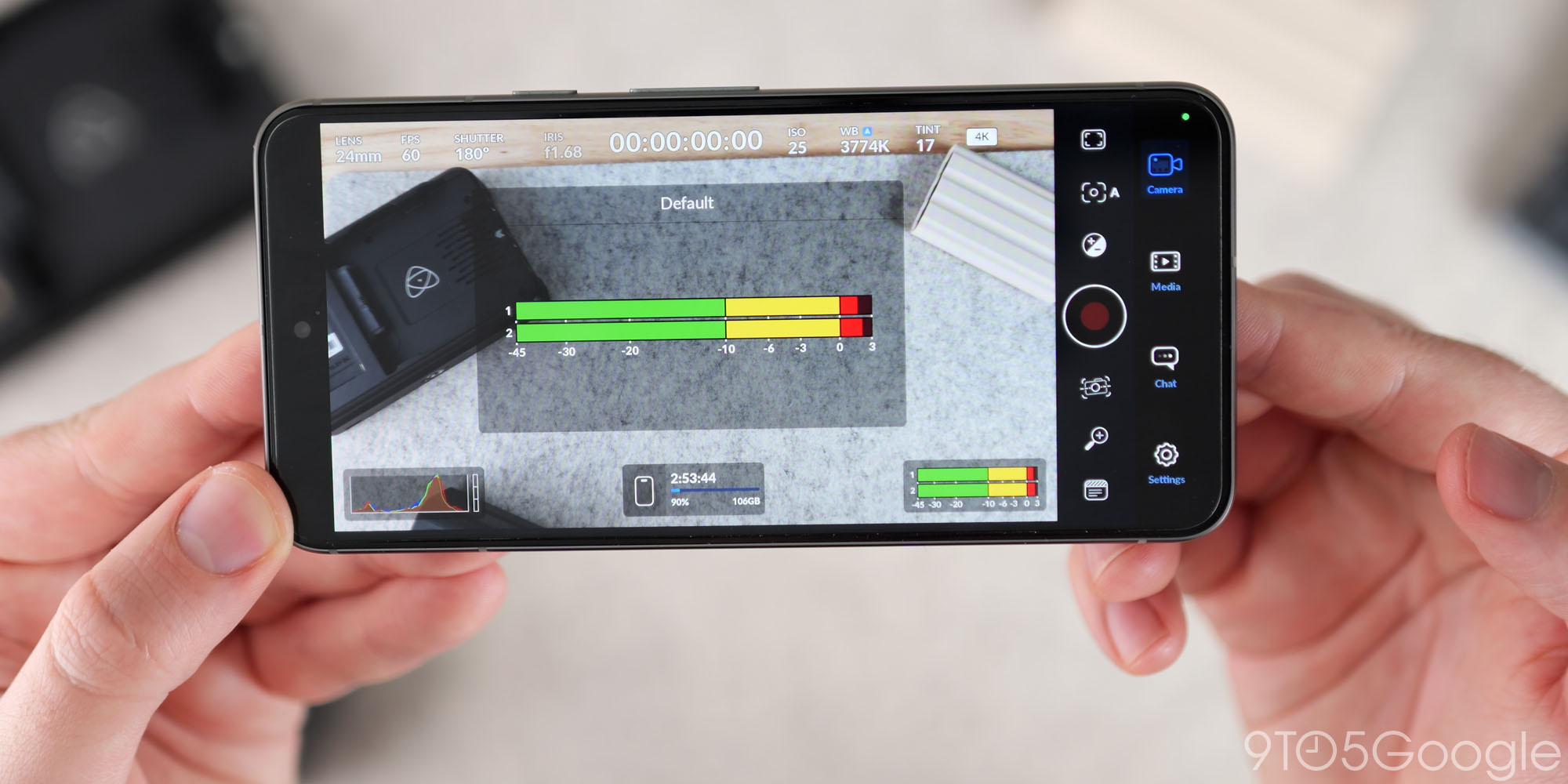 Blackmagic Camera for Android hands-on: Free Pro-level video