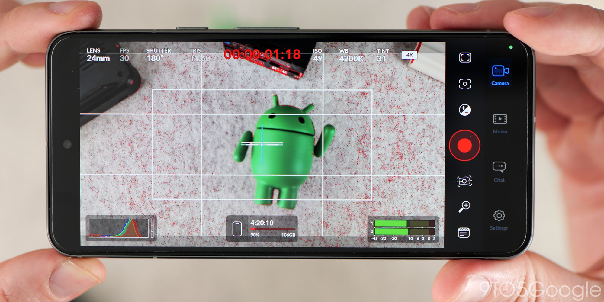 Blackmagic Camera for Android hands-on: Free Pro-level video
