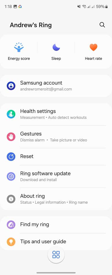 Here's how Galaxy Ring gestures work