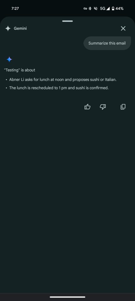 Gmail rolling out Gemini-powered Summarize to Android, iOS [U]