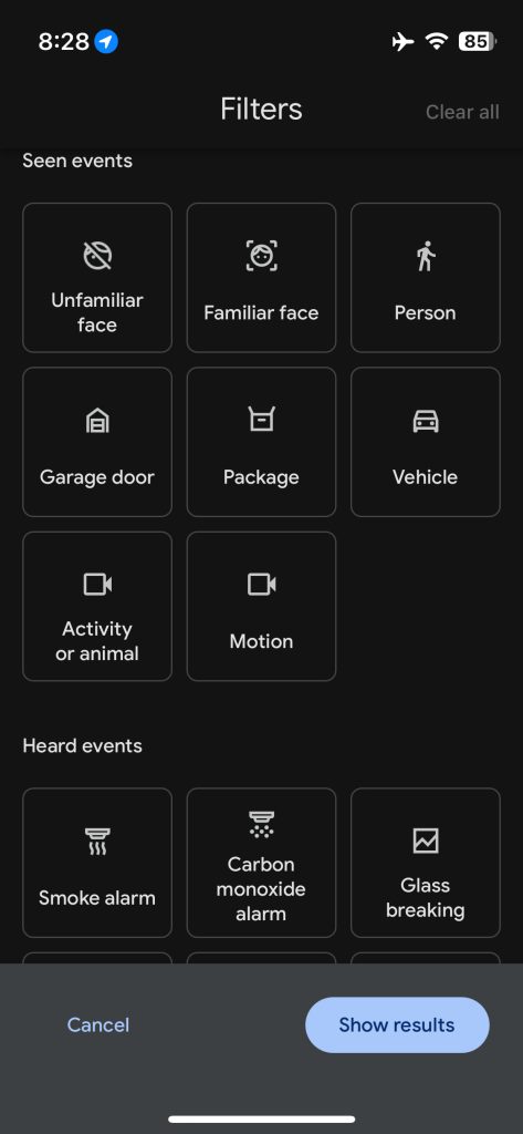 Google Home app redesigns Activity tab with easier filters access