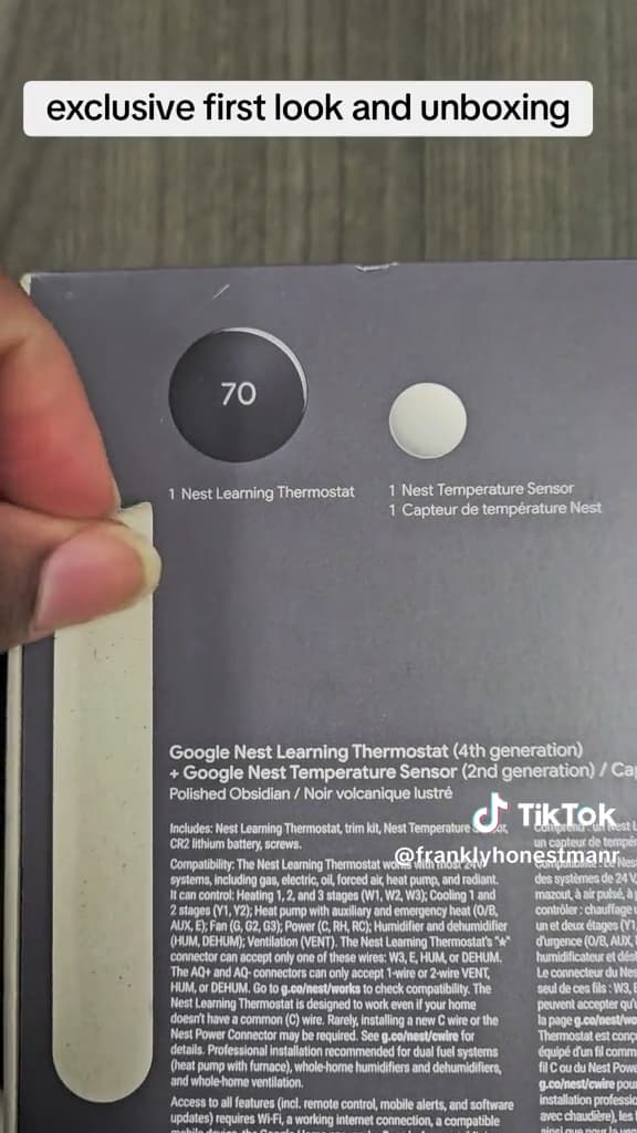 New Nest Learning Thermostat gets early unboxing [Video]