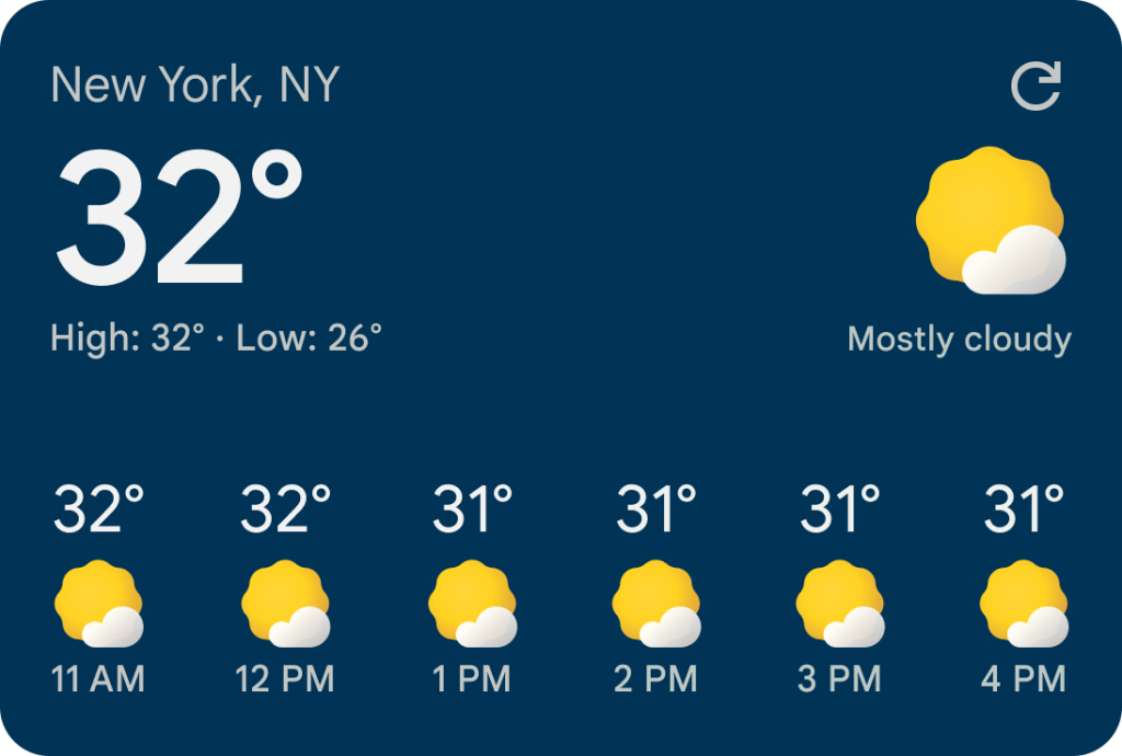 New Google Weather widgets are coming on Android