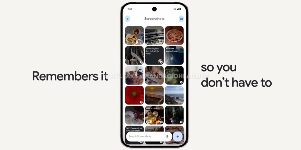Some questions about Pixel Screenshots: Gemini integration, Ask Photos ...