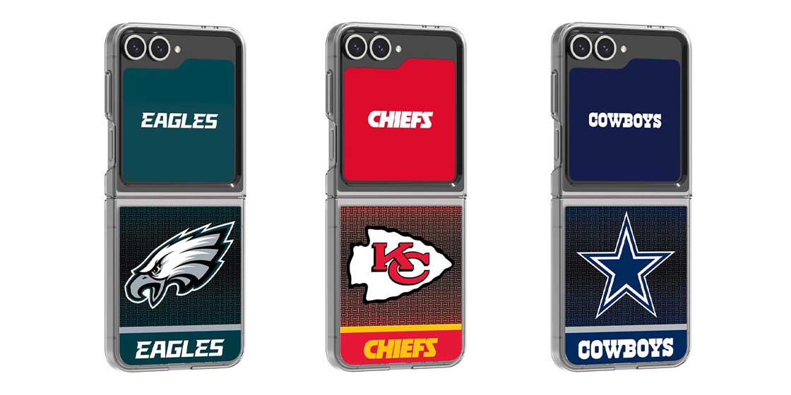 You can buy almost every NFL team's official Galaxy Z Flip 6 case