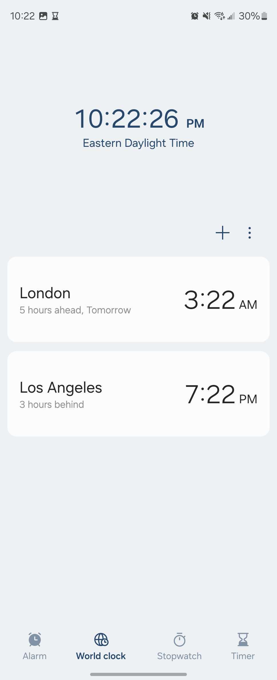 Samsung Clock update provides a preview of One UI 7 widgets