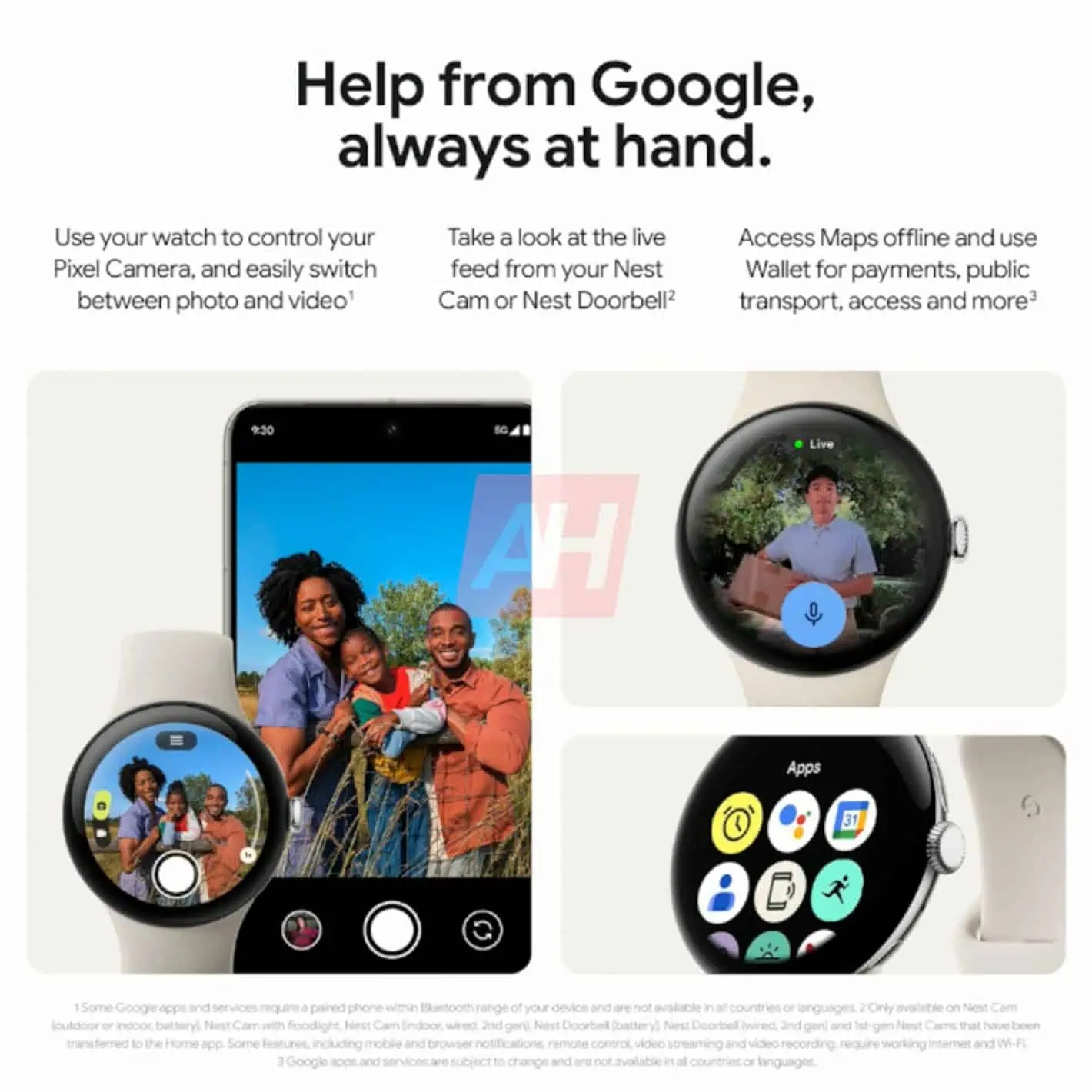 Pixel Watch 3 leak shows thinner bezels, new Maps and Home features ...