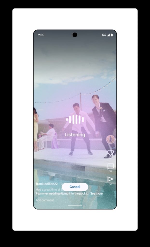 Circle to Search adds song lookup, Gemini TalkBack coming