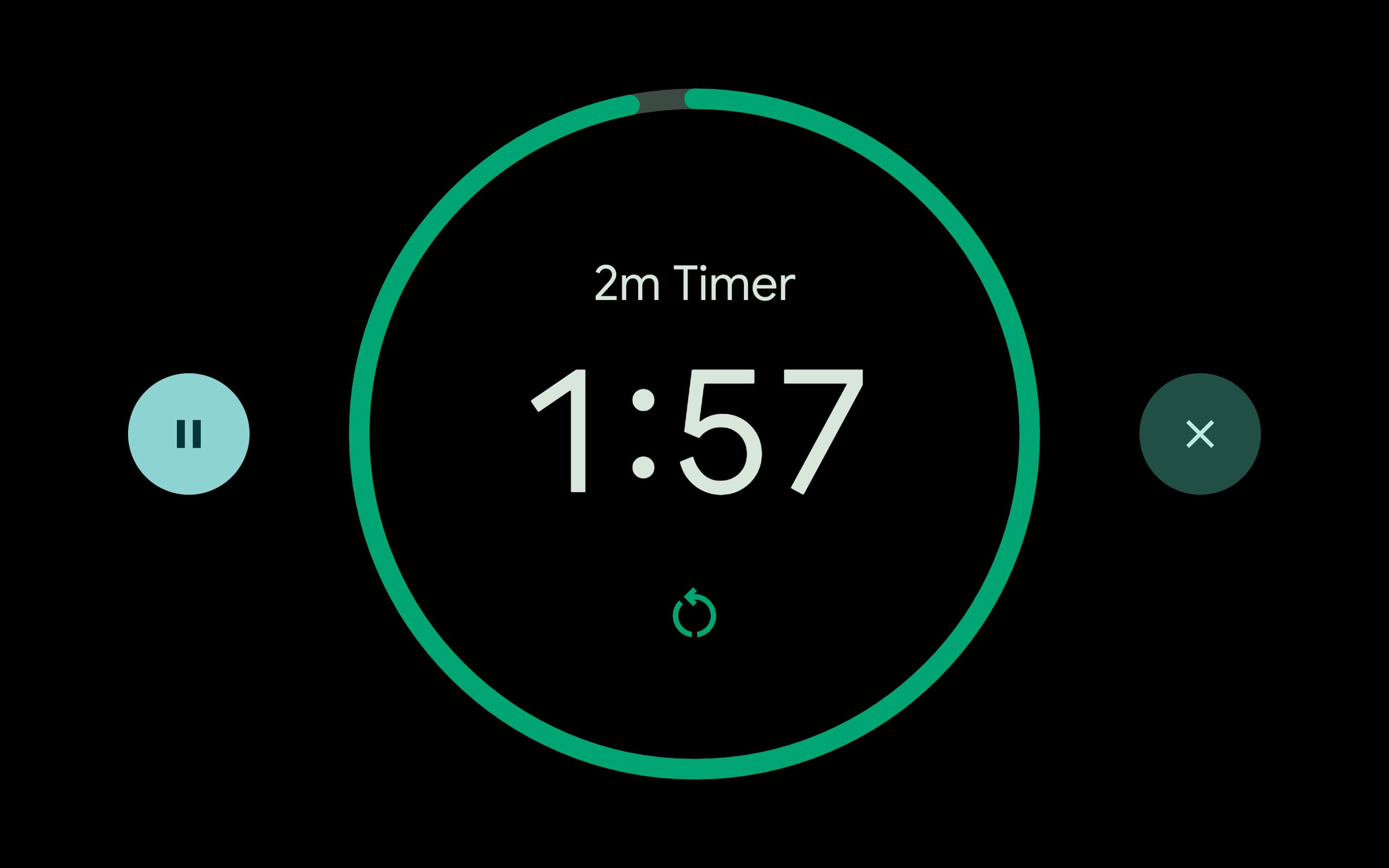 Google Clock rolling out new Timer Starter widget