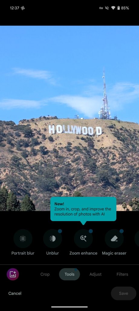 Zoom Enhance rolling out to Pixel 8 Pro with Google Photos update