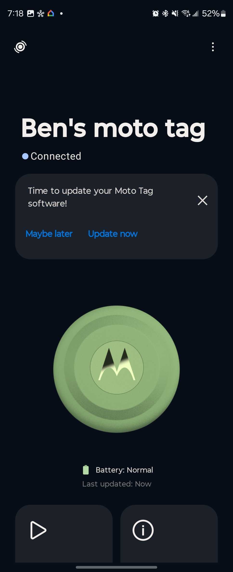 Moto Tag is Android's first Find My Device tracker with an app
