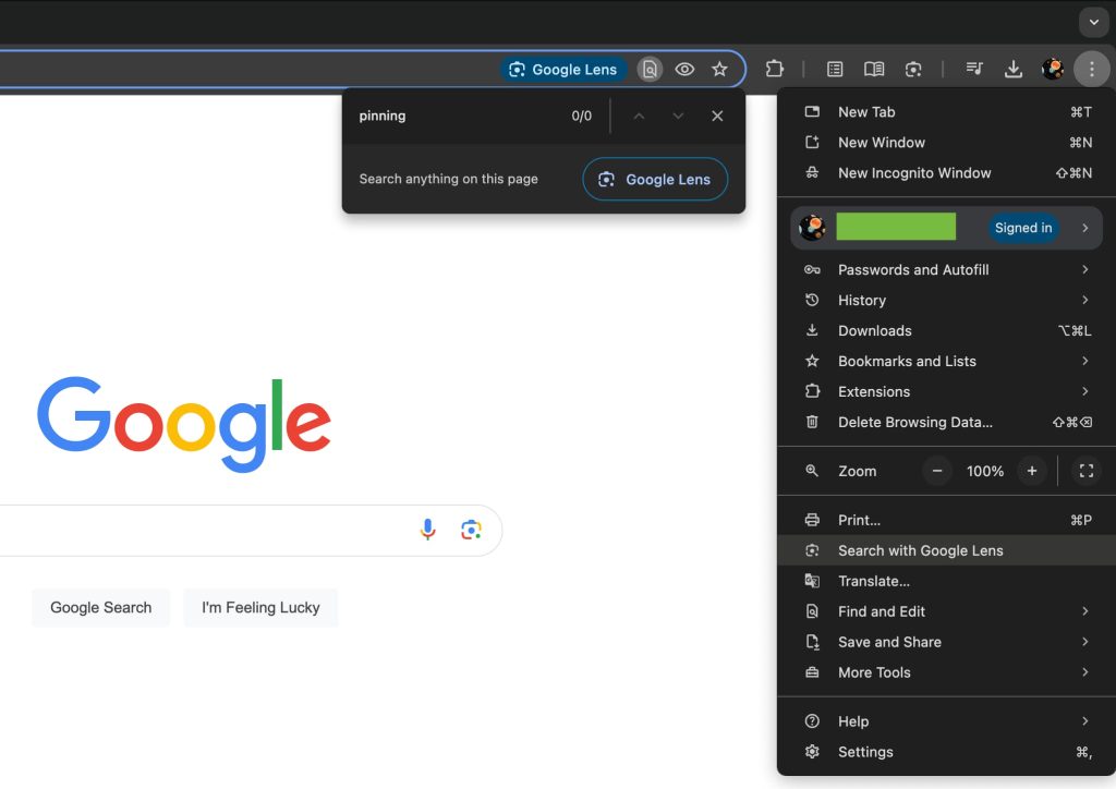 Google Lens rolling out to Chrome address bar [U]