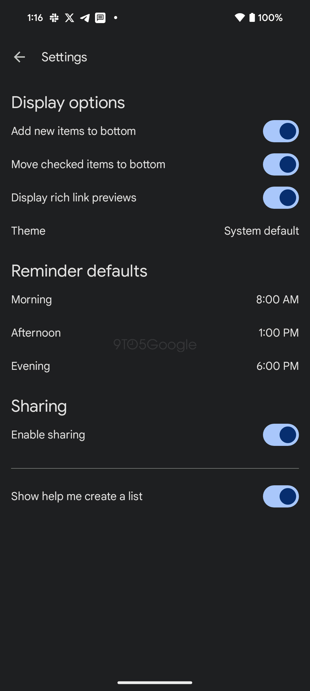 Google Keep now uses AI to help you make a list