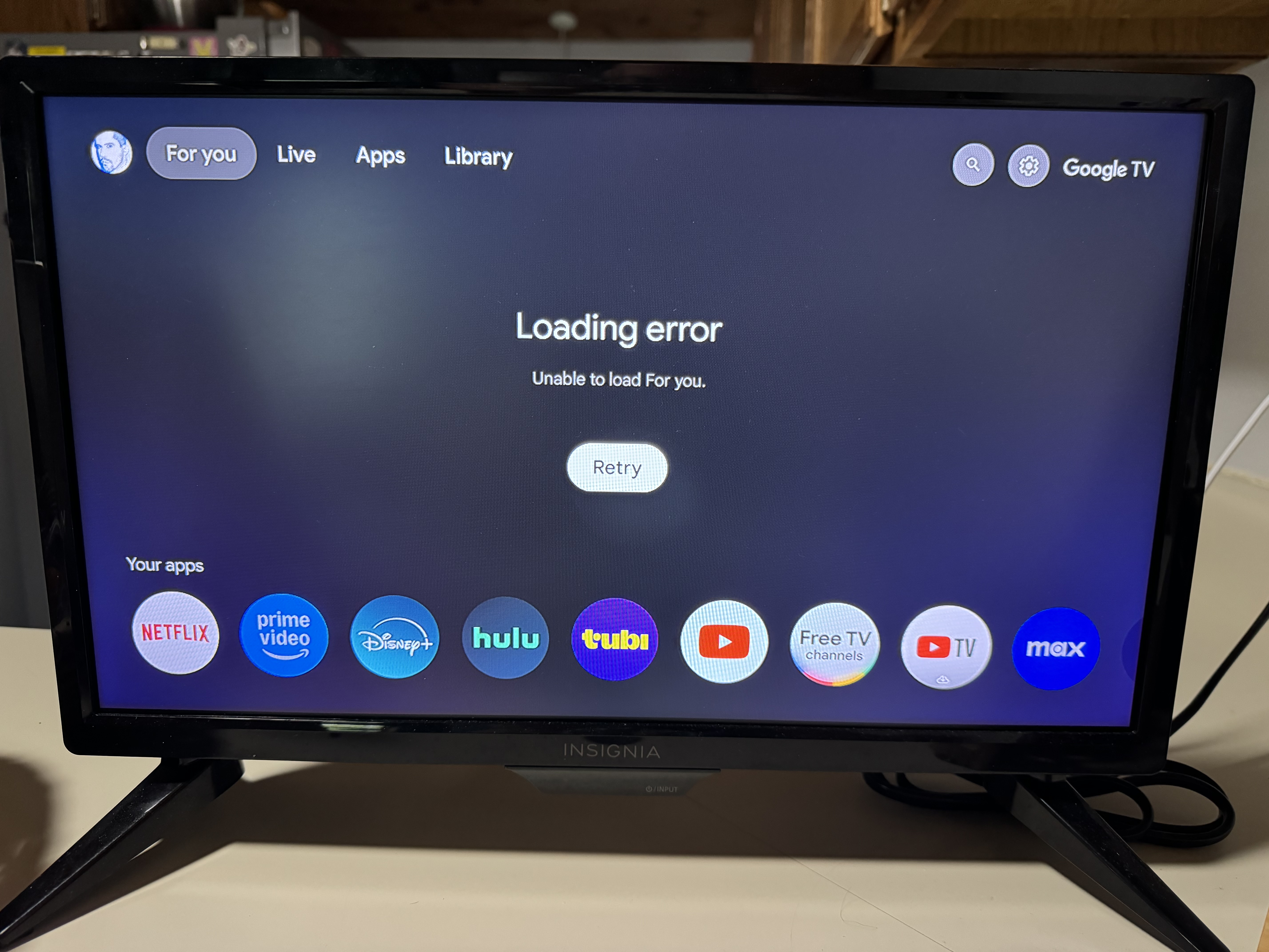 Google TV rolling out fix for 'loading error' on homescreen