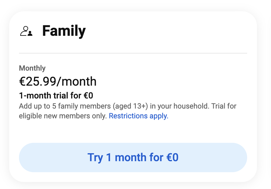 YouTube Premium is getting major price increases in Europe