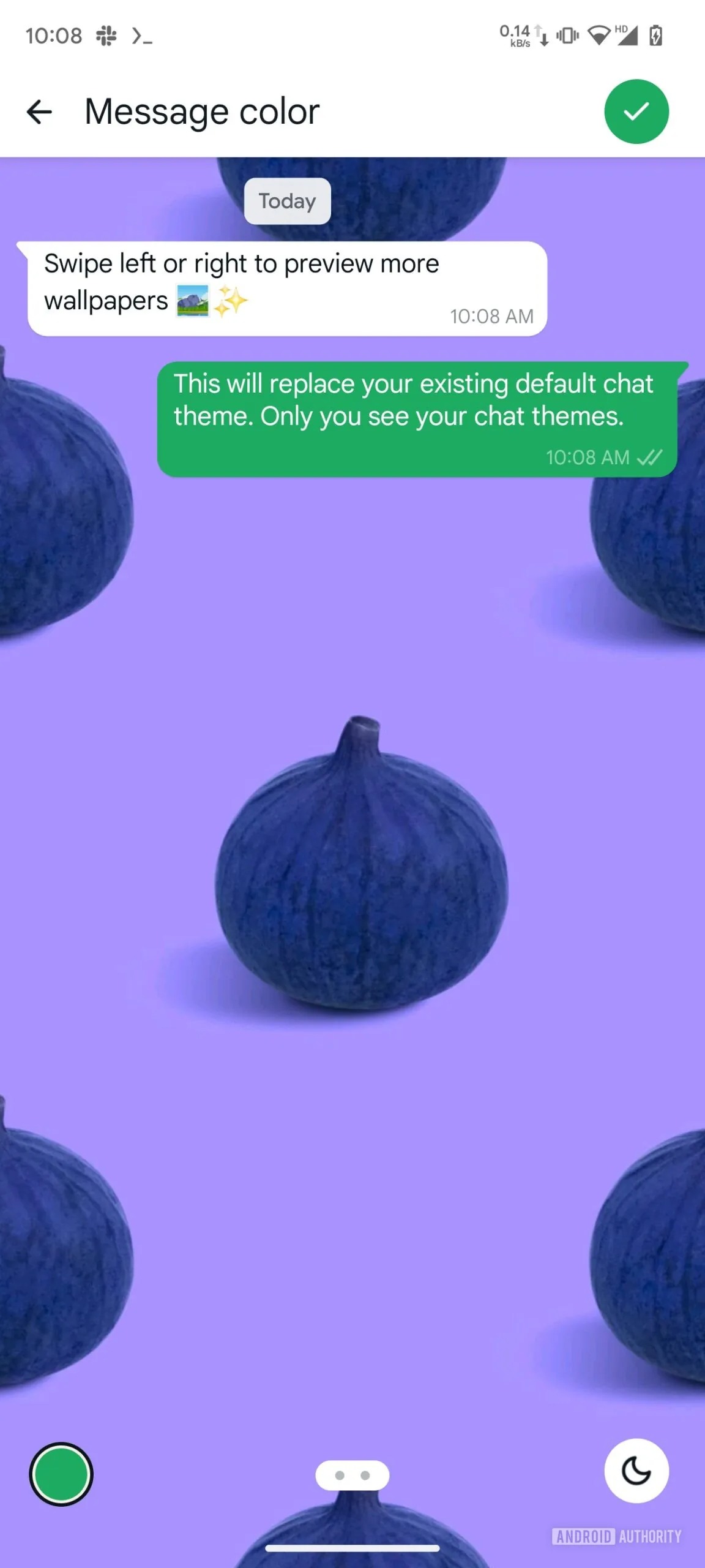 WhatsApp working to add color and wallpaper themes for chats