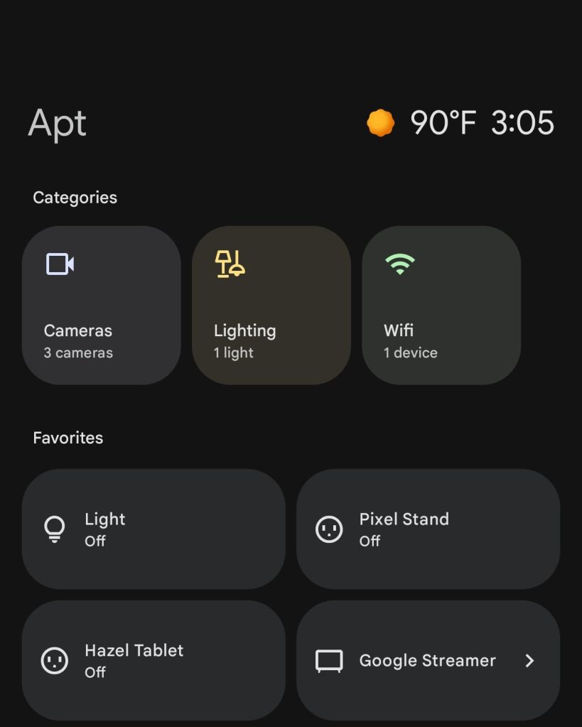 Android 15 Home Controls screensaver now shows the weather
