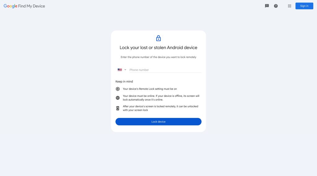 Android Theft protection with Detection & Remote Lock rolling out