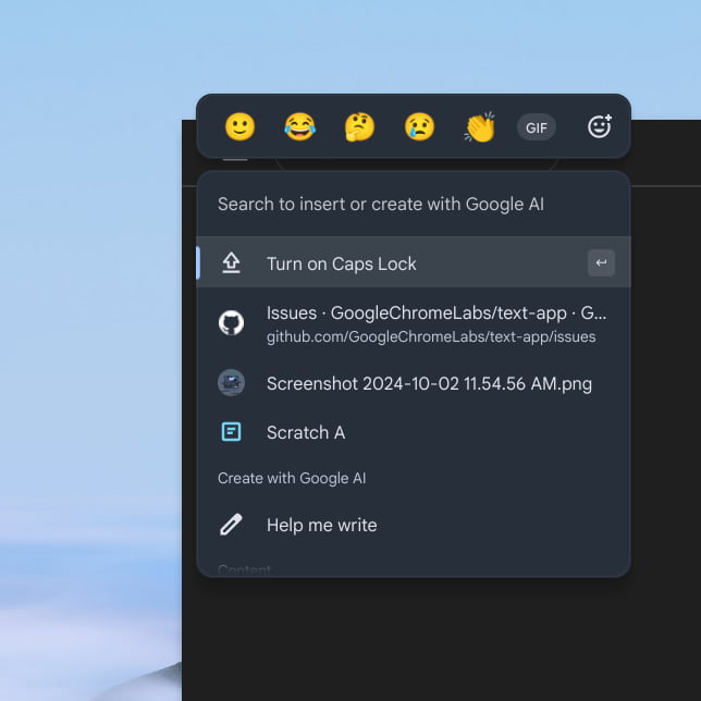 ChromeOS 129 rolling out: Quick Insert menu, Welcome Recap
