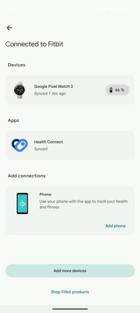 Yes, Fitbit subtly tweaked the app’s color palette