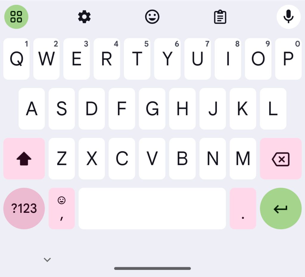 Gboard testing redesign of Dynamic Color themes on Android