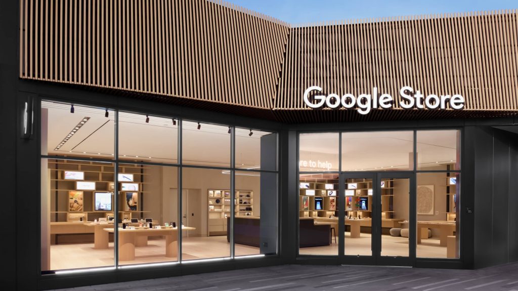 What the first Google Store in a mall looks like [Gallery]