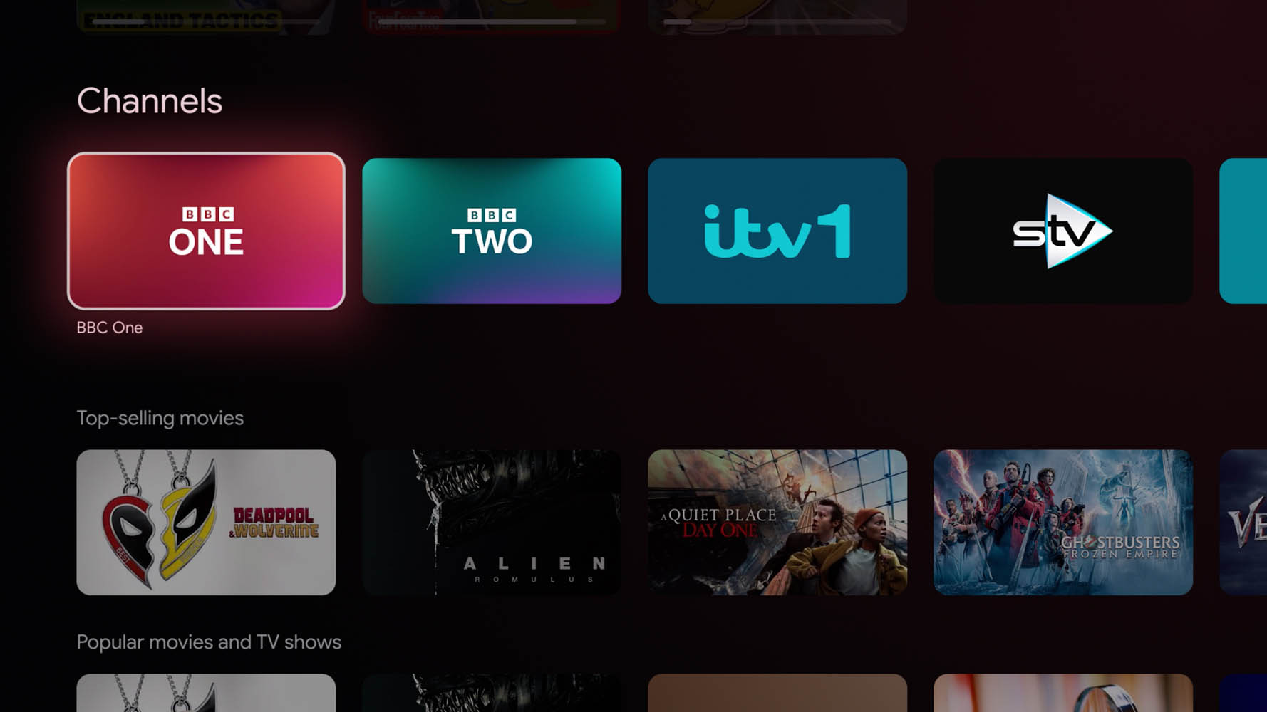 Google TV gains dedicated 'Channels' section in UK [Update]