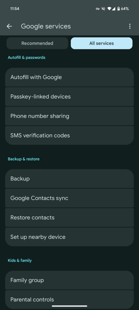 ‘Google’ settings on Android get Material You redesign [Gallery]