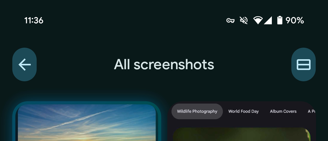 On the mostly familial design of Pixel Screenshots, Studio, and Weather