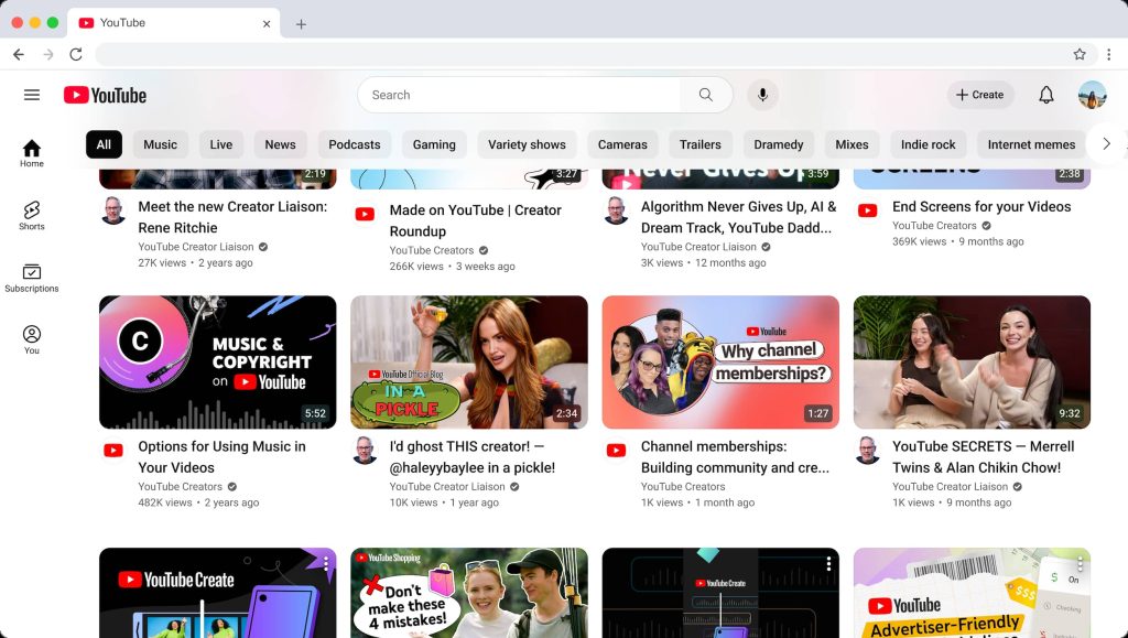 YouTube redesign tweaks bottom bar, adds frosted glass, & more