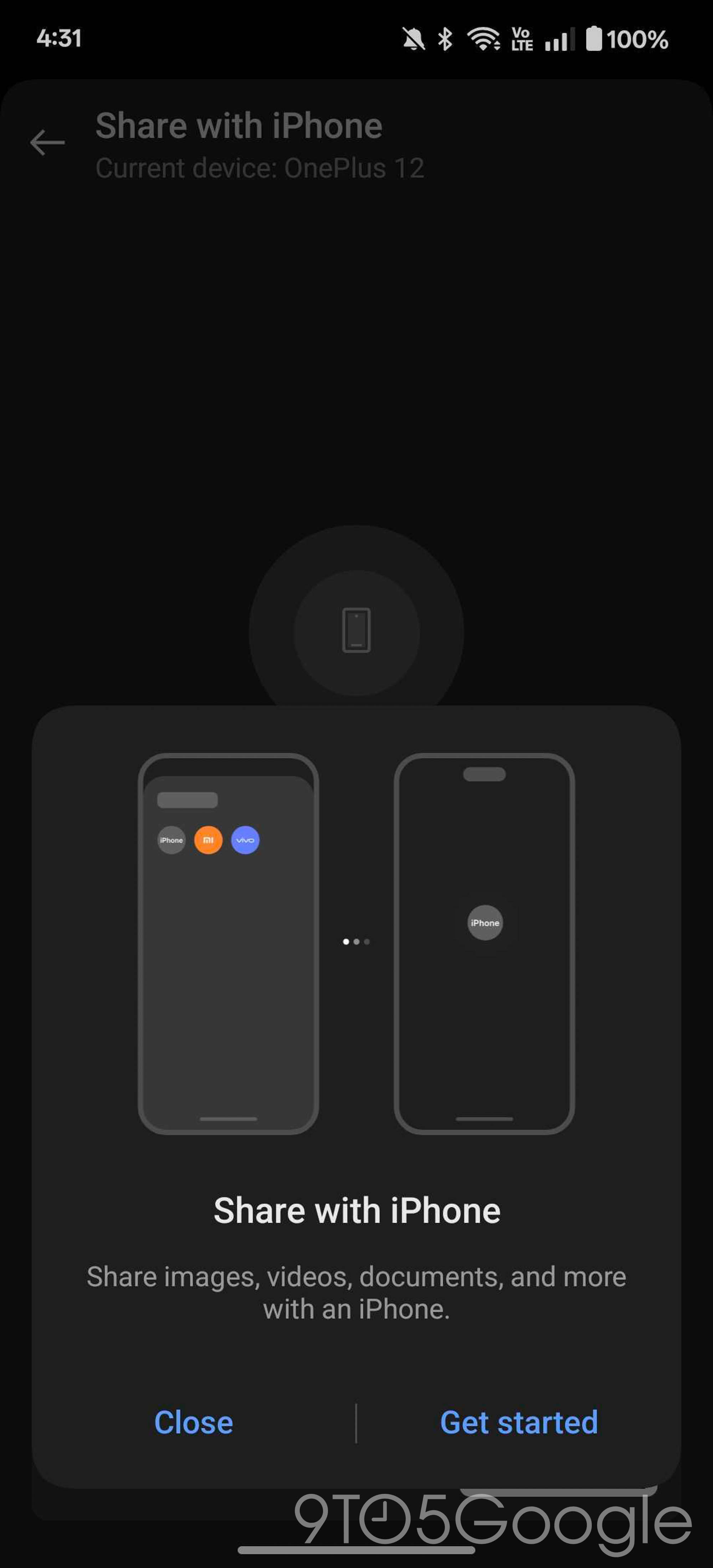 OnePlus has a new 'Share with iPhone' tool in Android 15 [Gallery]