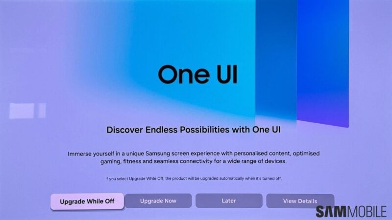 Samsung rolling out One UI to TVs, here's everything new