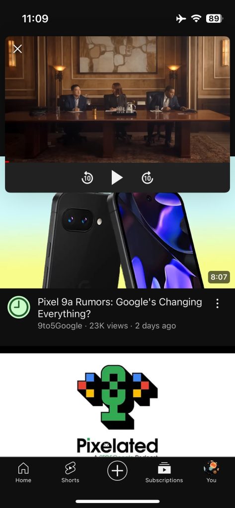 YouTube rolling out new miniplayer, fine playback speed, timer