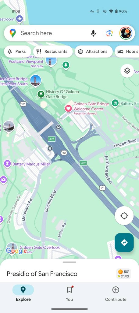 Google Maps rolling out new teal accent color on Android, iOS