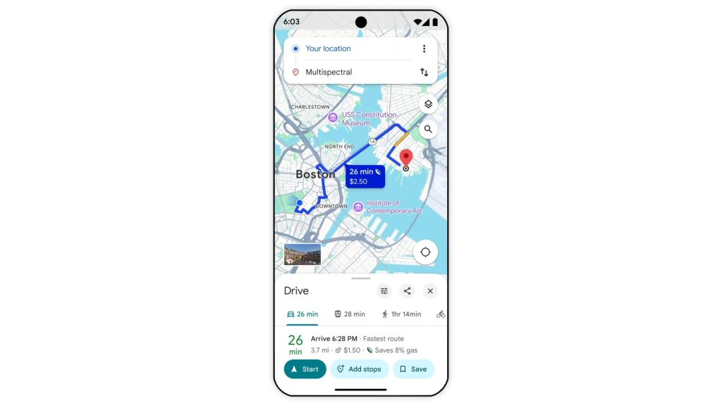 Google Maps rolling out new teal accent color on Android, iOS