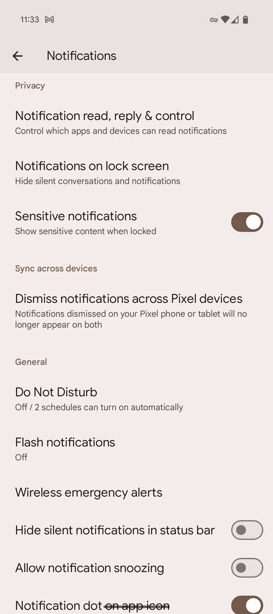 How to stop duplicate notifications across Pixel devices