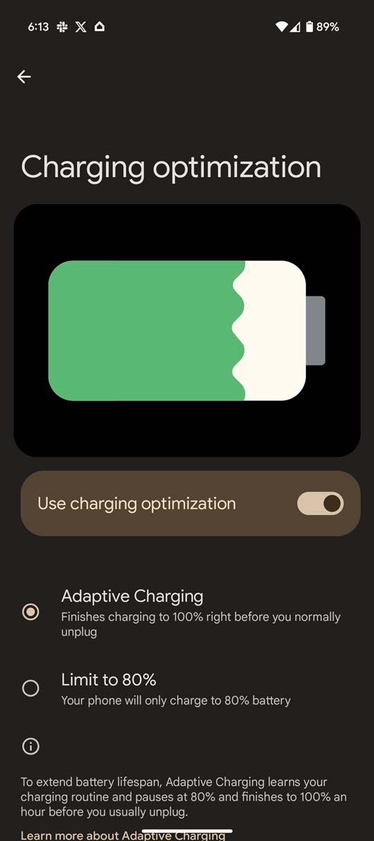 How to save battery on your Pixel with charging limits