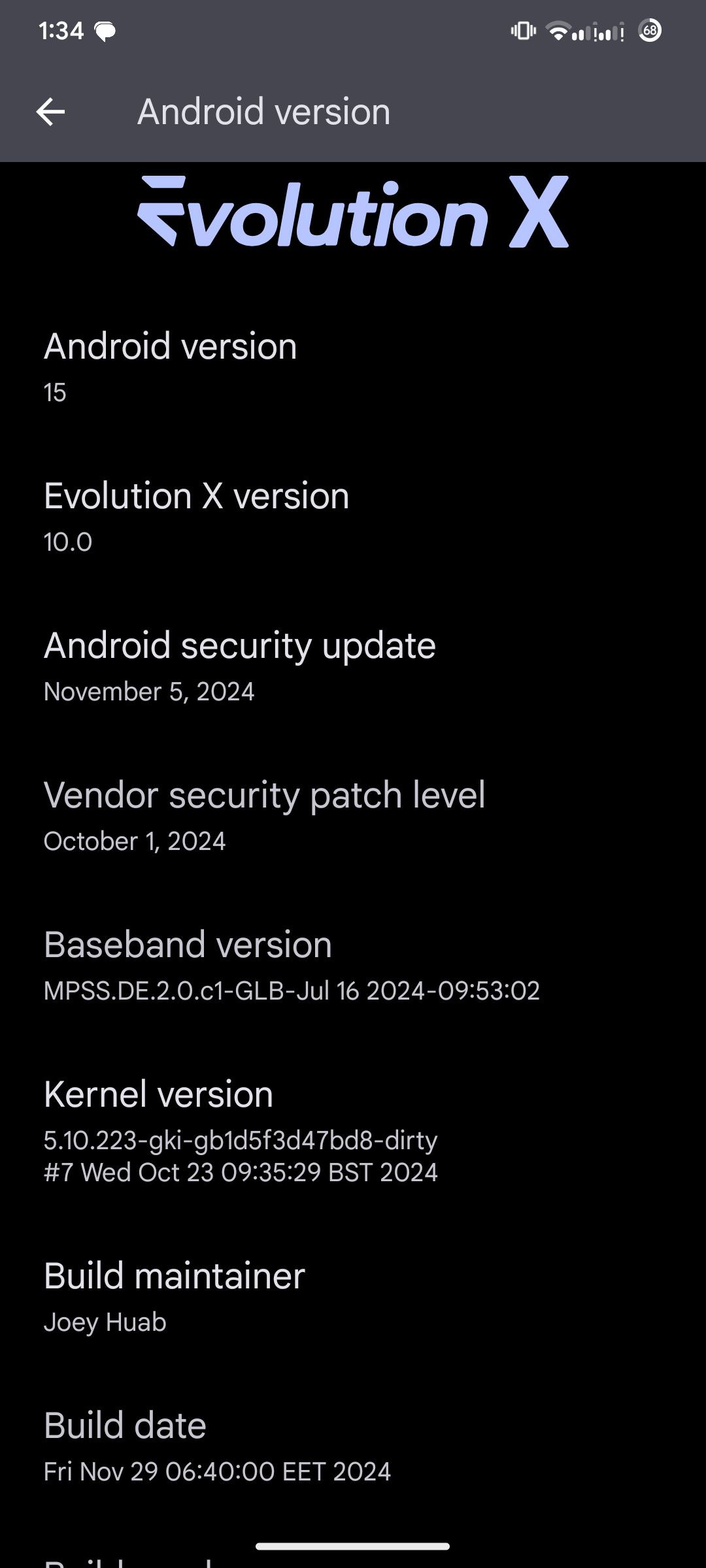 Evolution X 10 ROM launches based on Android 15