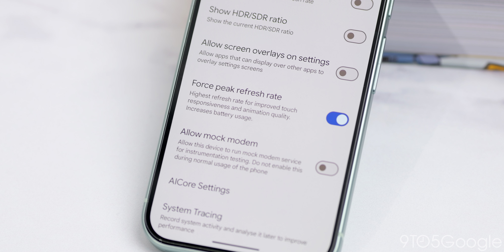 Android Developer options settings to instantly enable [Video]