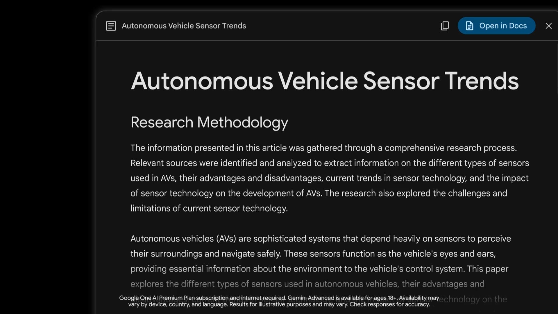 Gemini Advanced rolls out first agentic feature: Deep Research