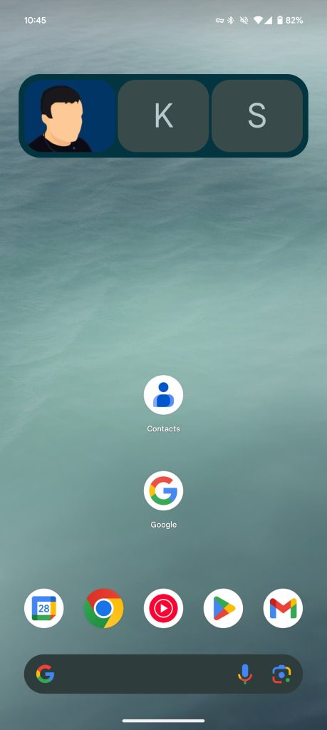 Google Contacts redesigns Favorite widget on Android