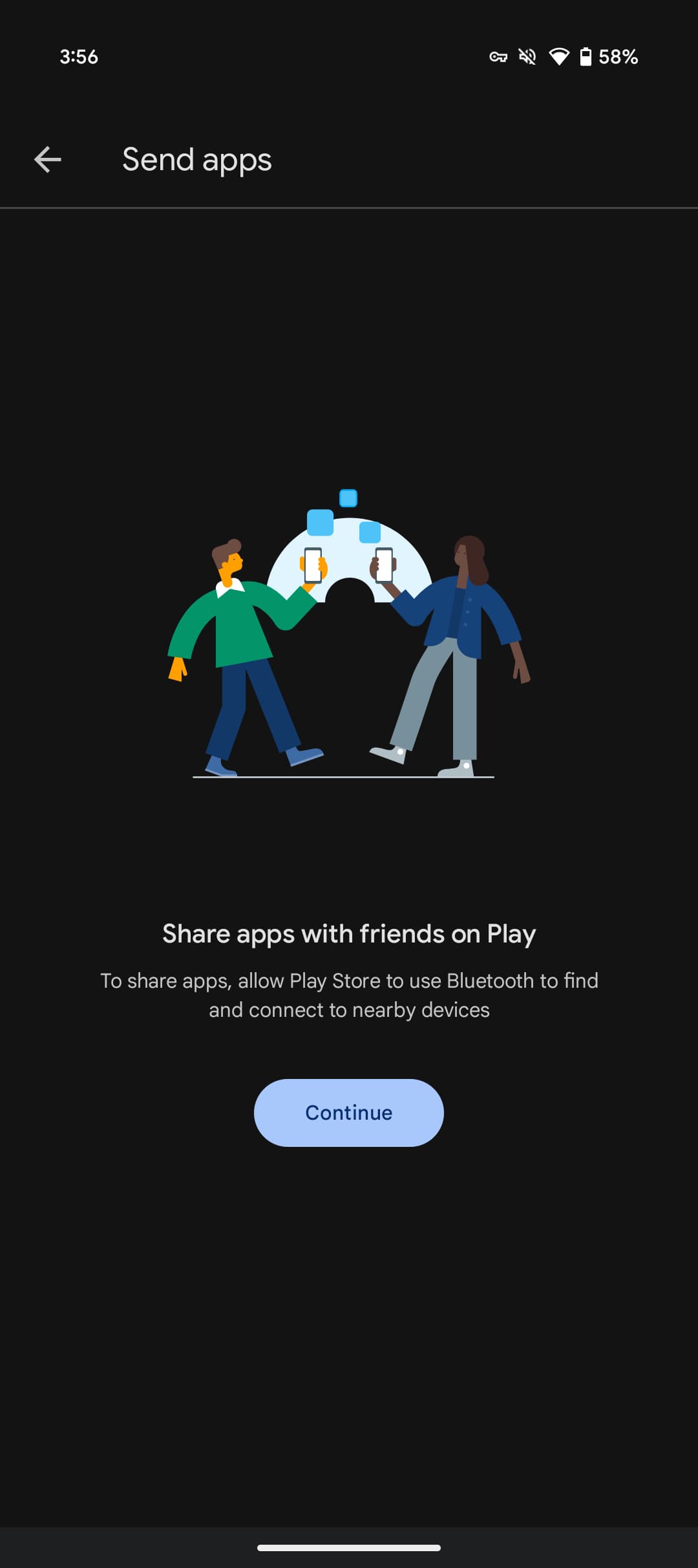 Google Play Store removes P2P 'Share apps' functionality [U]